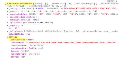 How to access the candidate id/application id in an SAP SuccessFactors ...